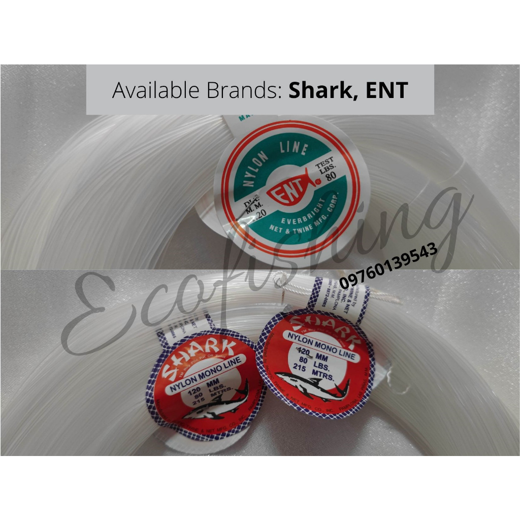 [Per Pack] Monoline | Labay| Nylon Big Hank SHARK | ENT | Shopee ...