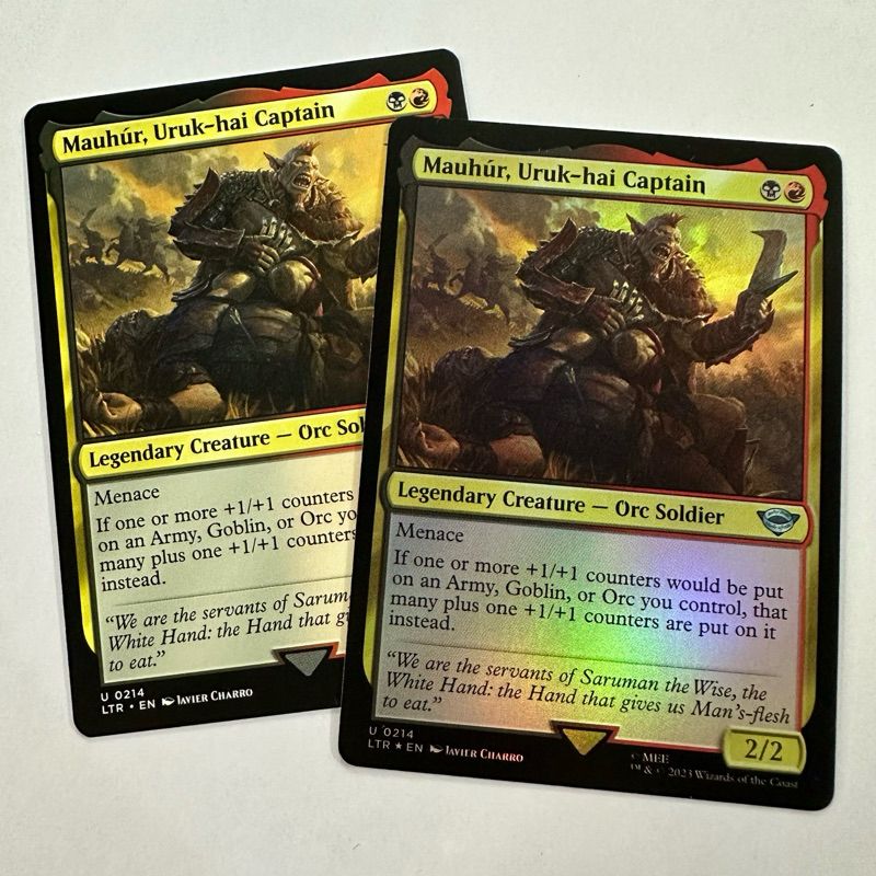 MAUHUR, URUK-HAI CAPTAIN | LTR THE LORD OF THE RINGS ORC SOLDIER ...