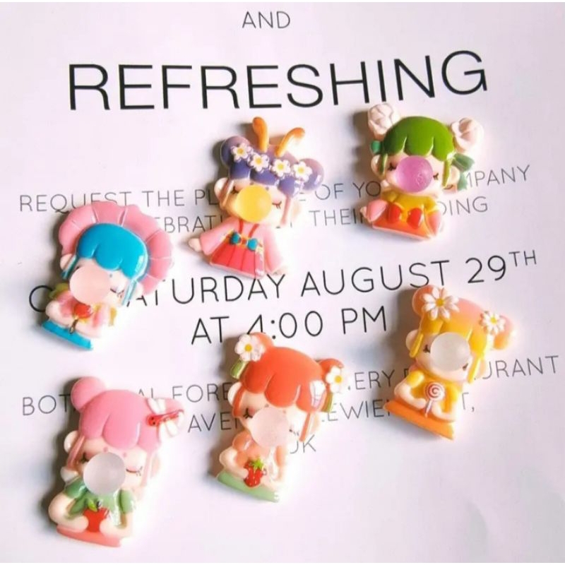 Bubble Girl Charms Assorted (9 Pesos Only) | Shopee Philippines