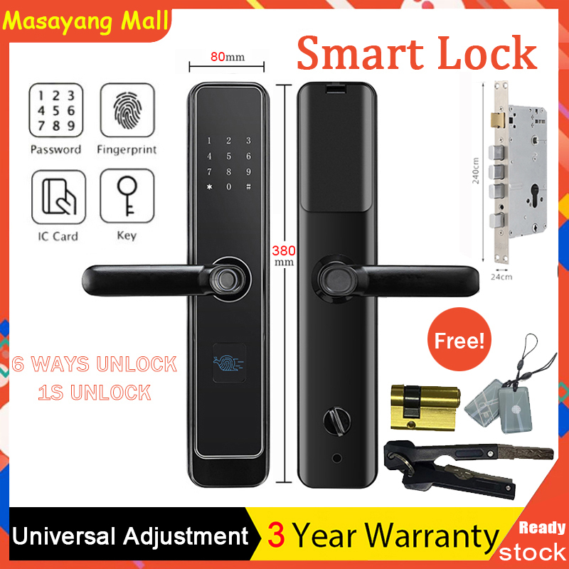 Smart Lock Fingerprint/IC Card/Password/keyboard Biometric Digital ...