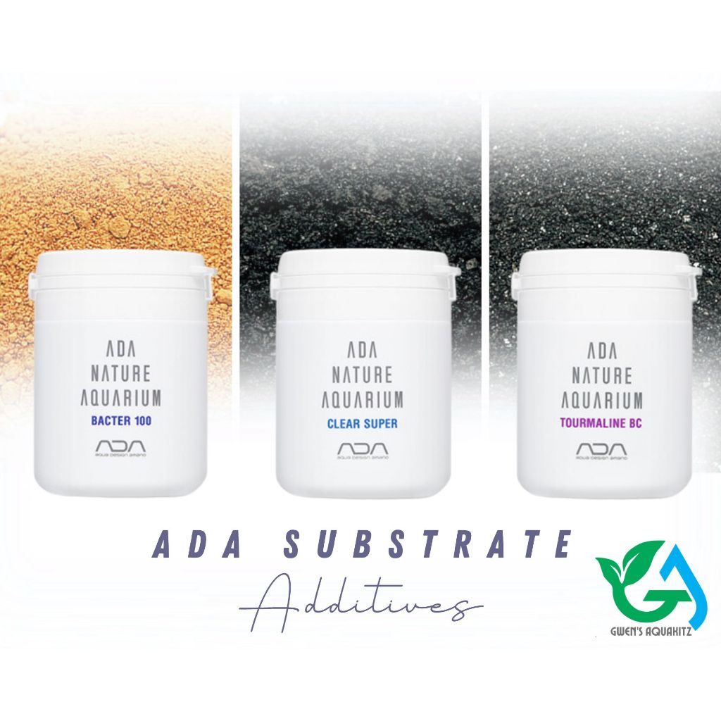 ADA Substrate Additives - Bacter 100, Clear Super, Tourmaline BC (Sold Per Scoop) | Shopee ...