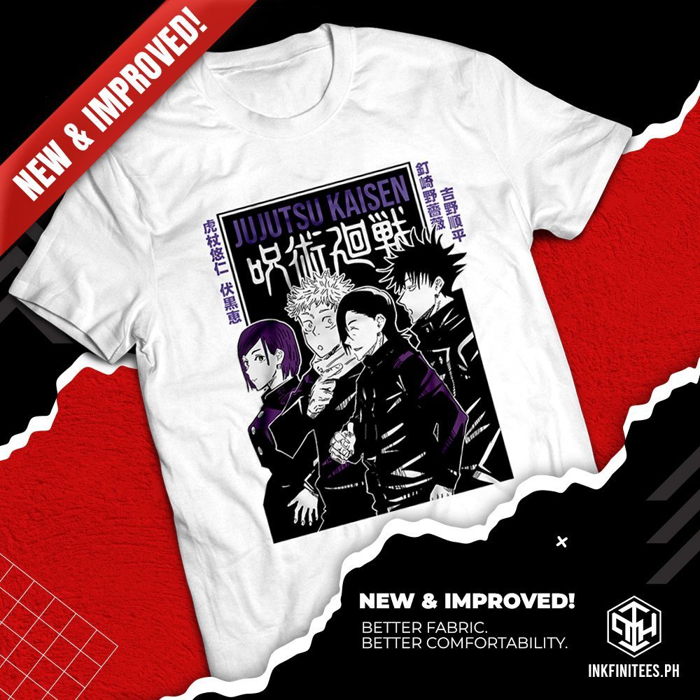 Inkfinitees - Jujutsu Kaisen - The Jujutsu Class V1 (Unisex - for Men ...