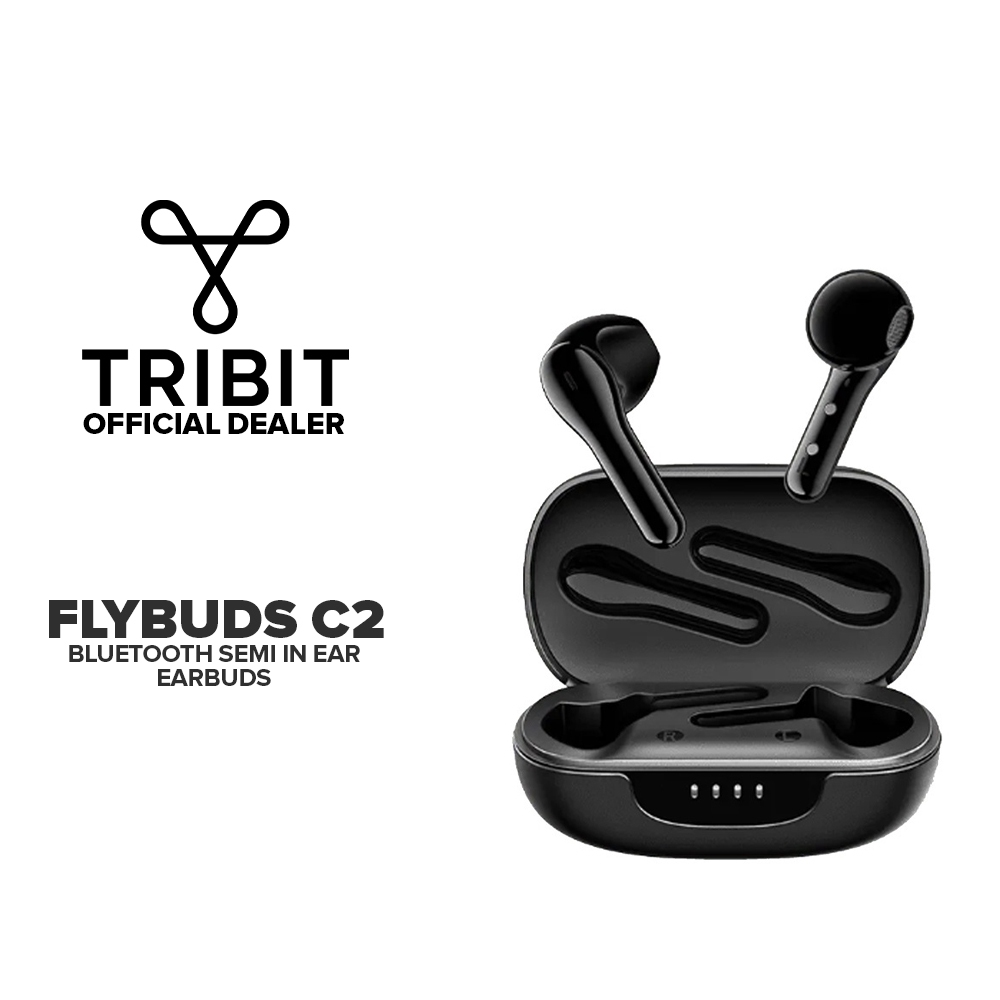 Tribit Flybuds C2 Bluetooth Semi in ear Earbuds | Shopee Philippines
