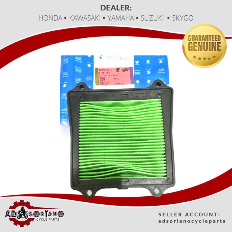 KAWASAKI ROUSER NS200 FI RS200 NS160 DOMINAR 400 AIR FILTER ELEMENT ...