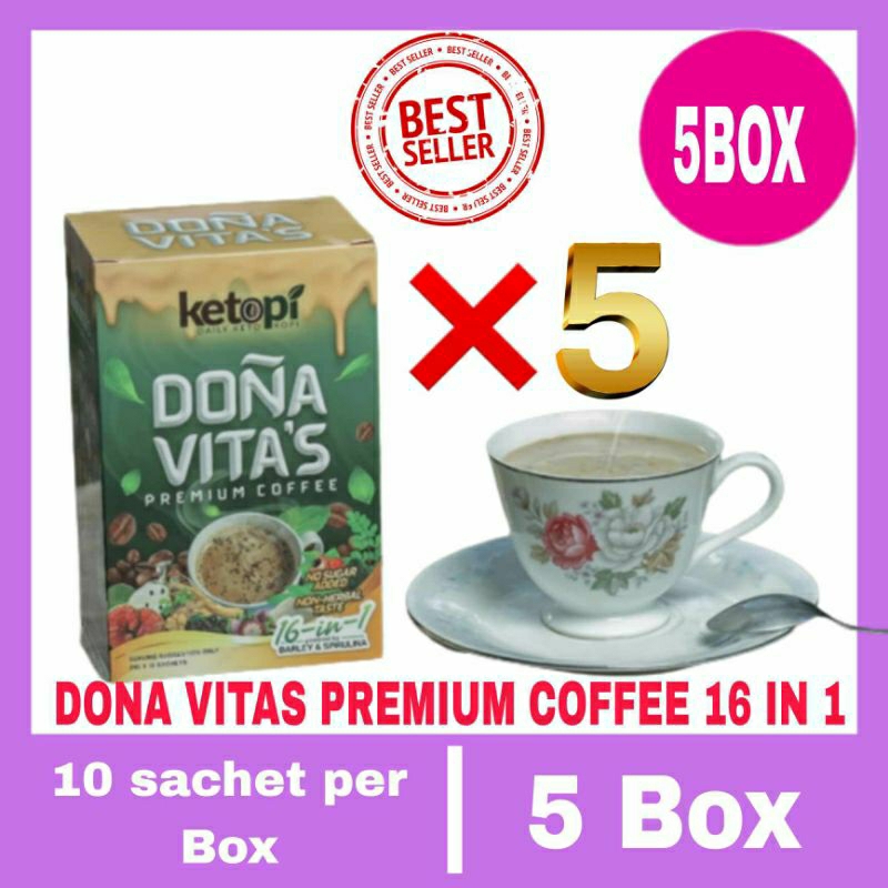 Doña Vita's Premium Coffee 5BOX | Shopee Philippines