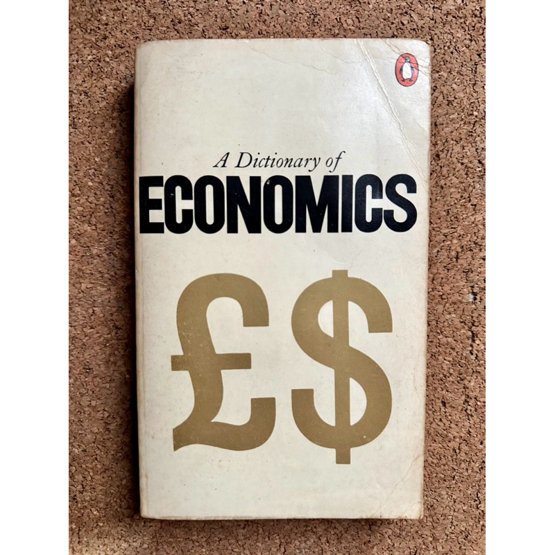 A Penguin Dictionary of Economics (MMPB) | Shopee Philippines