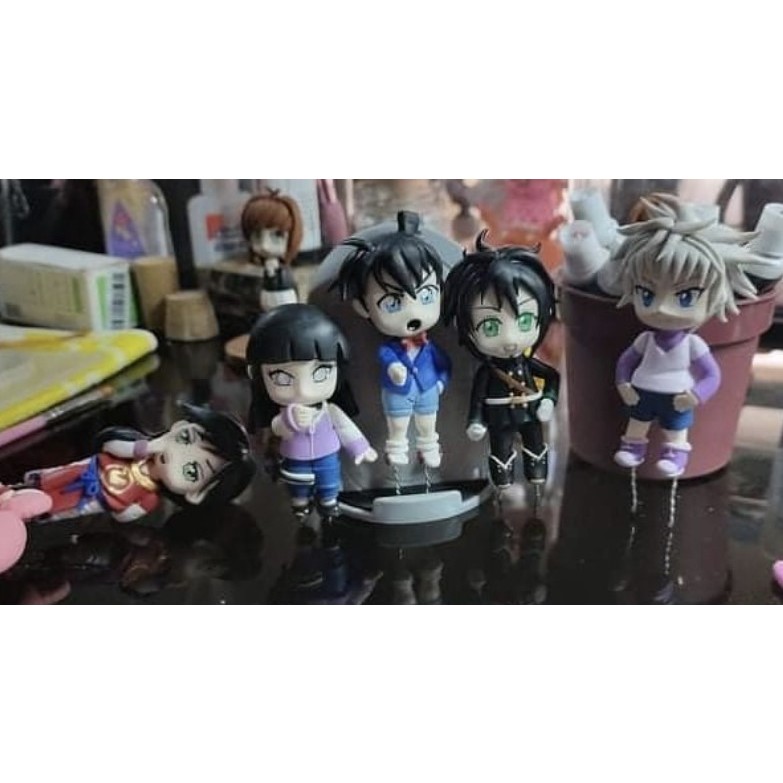 Anime chibi figurines in small heads 3 inches | Shopee Philippines
