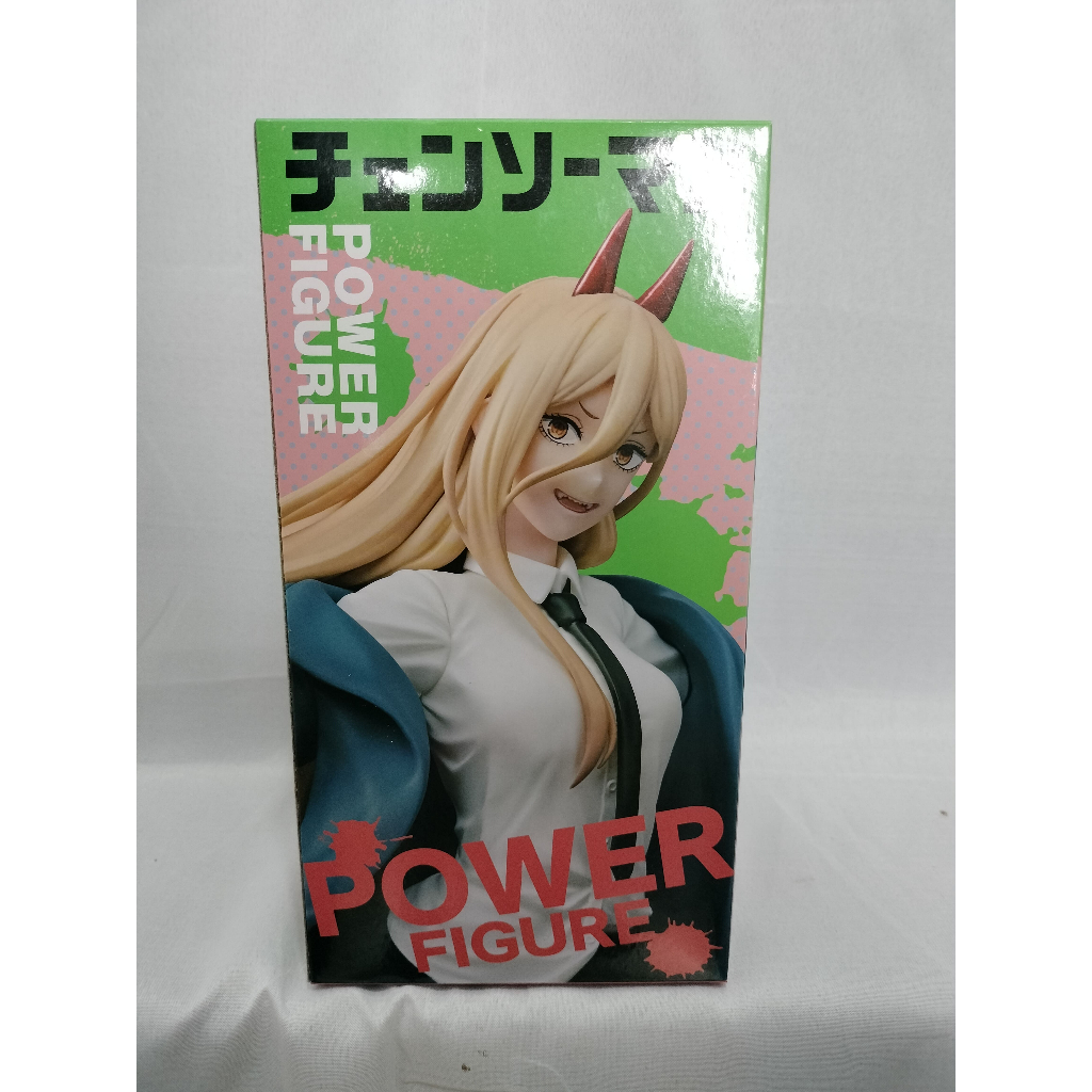 Authentic: Chainsawman - Power Taito - Anime Figure Toys | Shopee ...