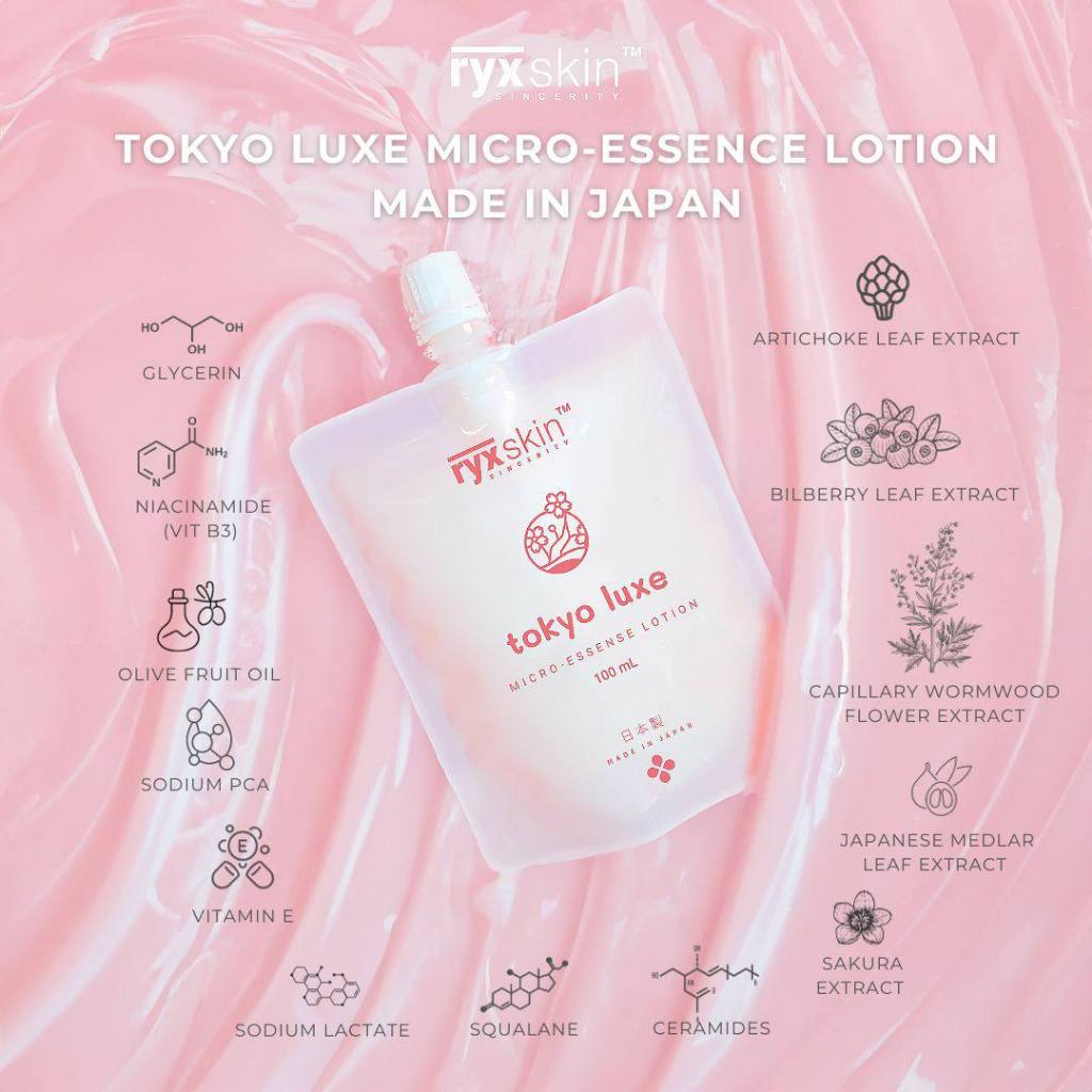 BUY 1 TAKE 1 Ryx Tokyo Luxe Micro-Essense Face and Body Lotion (100ml ...