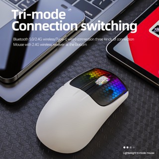 Attack Shark X5 RGB Wireless Gaming Mouse Backlit Ultralight 2.4G + BT ...