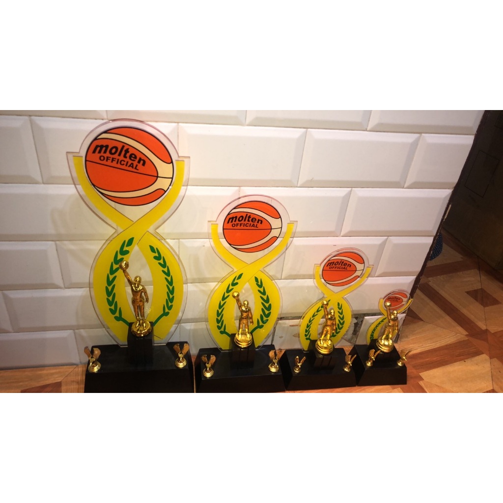 MR2 Sports | Acrylic Trophy Basketball Victory with Gold Figure Type ...