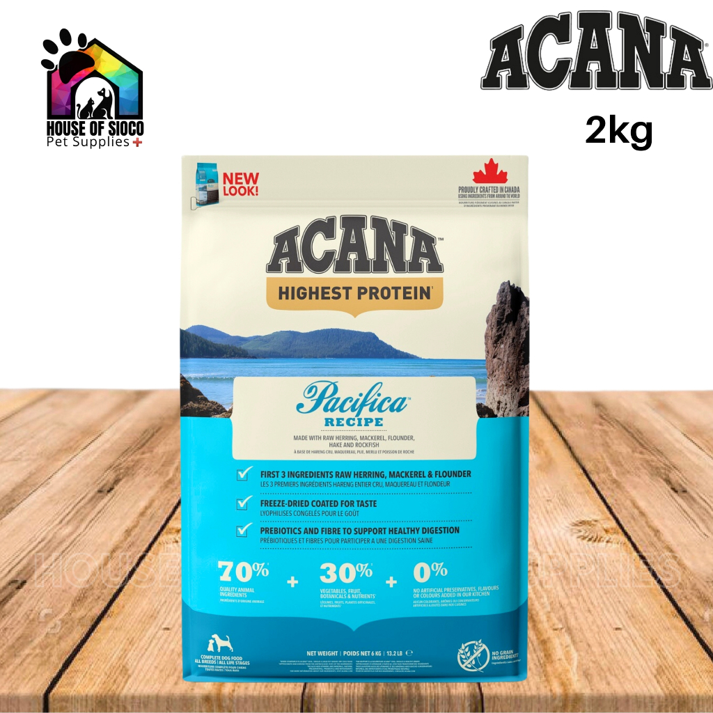 Acana Pacifica Dry Dog Food 2kg | Shopee Philippines