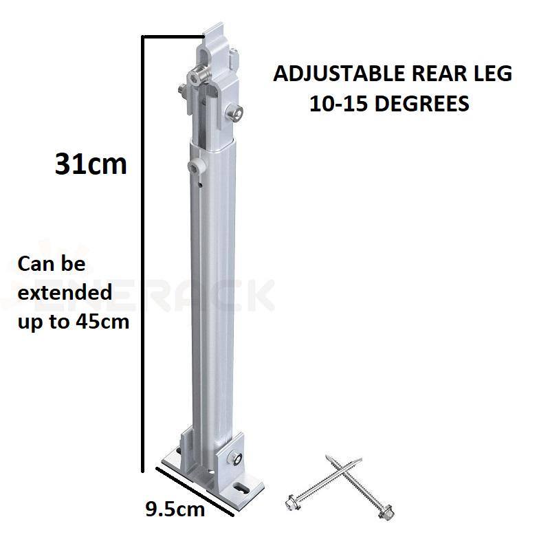 ENERACK ARL-1015 (10-15 DEG ADJ REAR LEG) | Shopee Philippines
