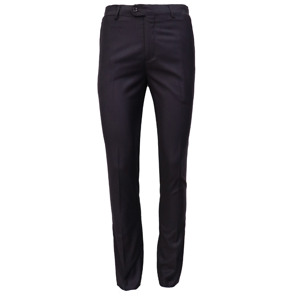 Sahara Men's Slim Fit Plain Flat Front Slacks (Brown) | Shopee Philippines