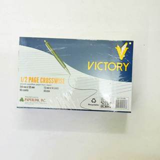 10pads Victory Intermediate Pad Paper crosswise lengthwise 1/4page ...