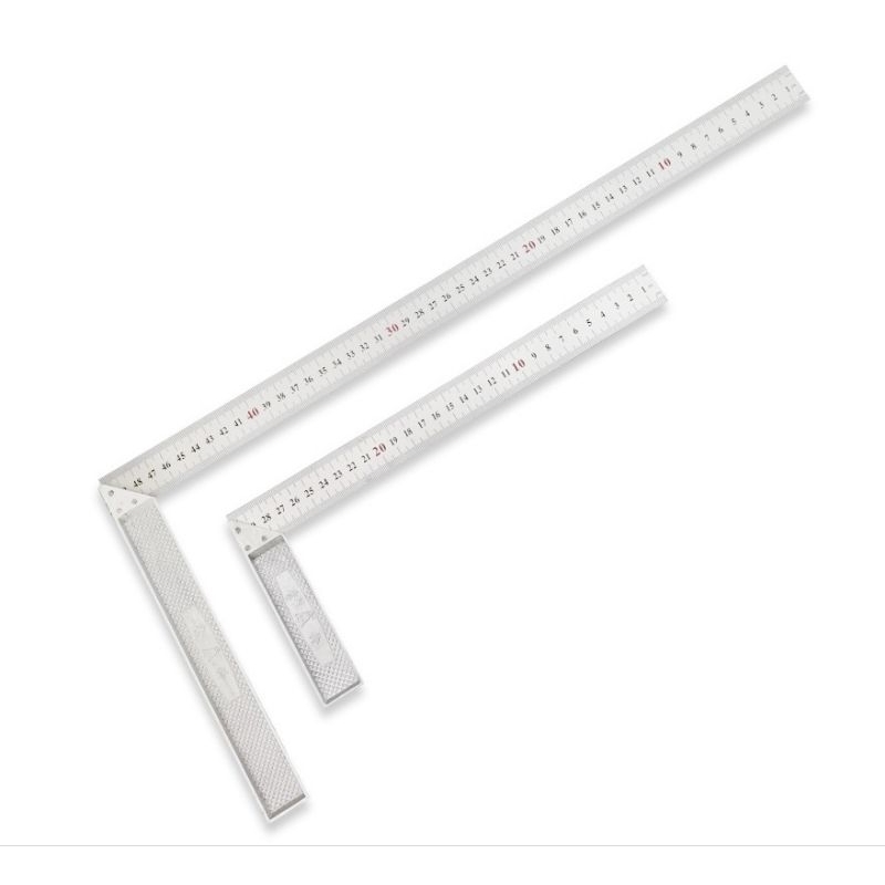 L - Square Stainless Angle Ruler 90 Degree Angle Ruler Aluminum ...