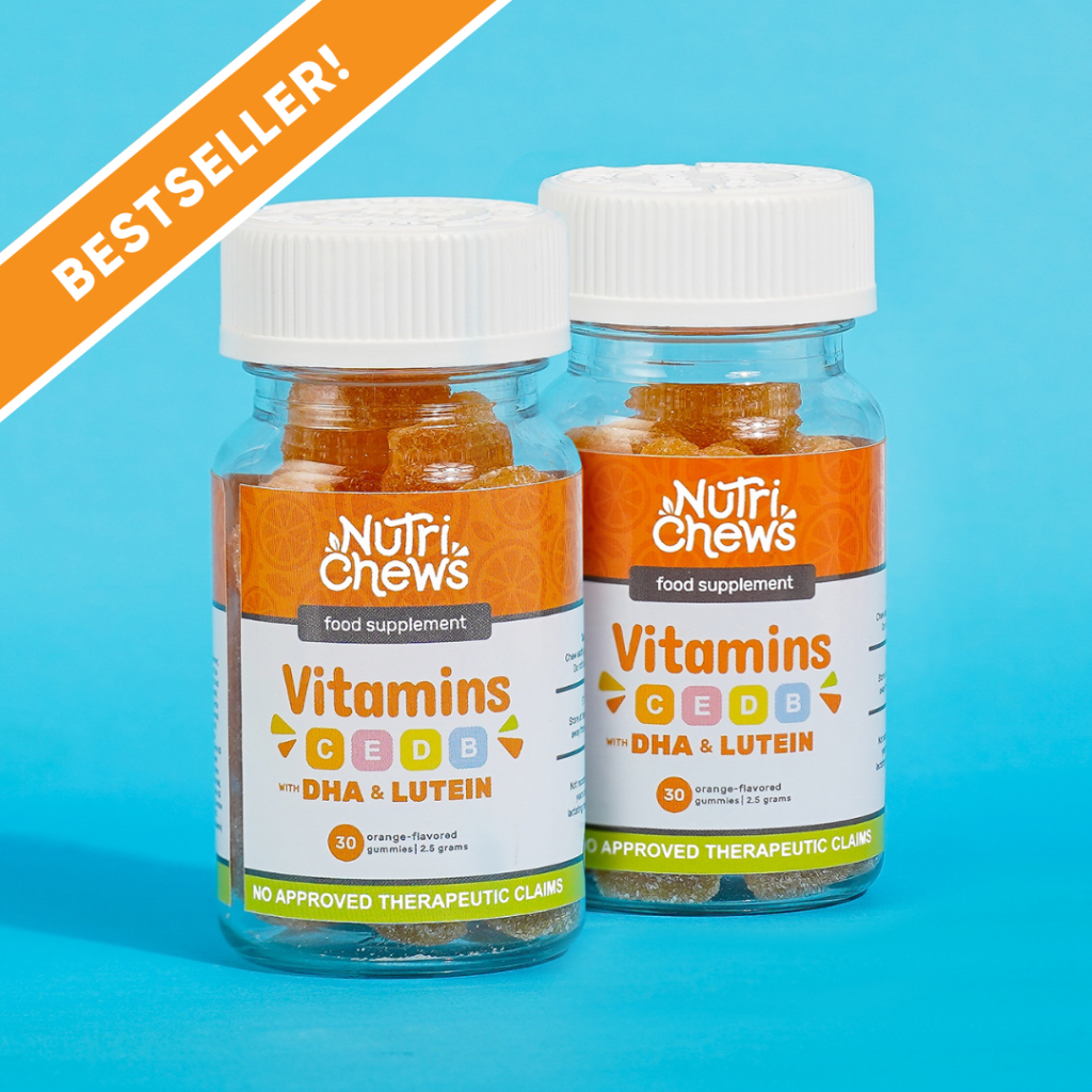 2 NutriChews Kids Multi Vitamin Gummy with DHA for Brain Development ...