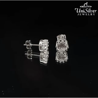 Shop unisilver earrings for Sale on Shopee Philippines