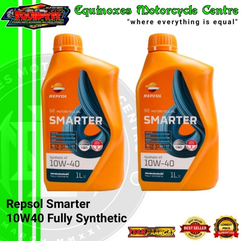 Repsol Smarter 10W40 Fully Synthetic Oil | Shopee Philippines