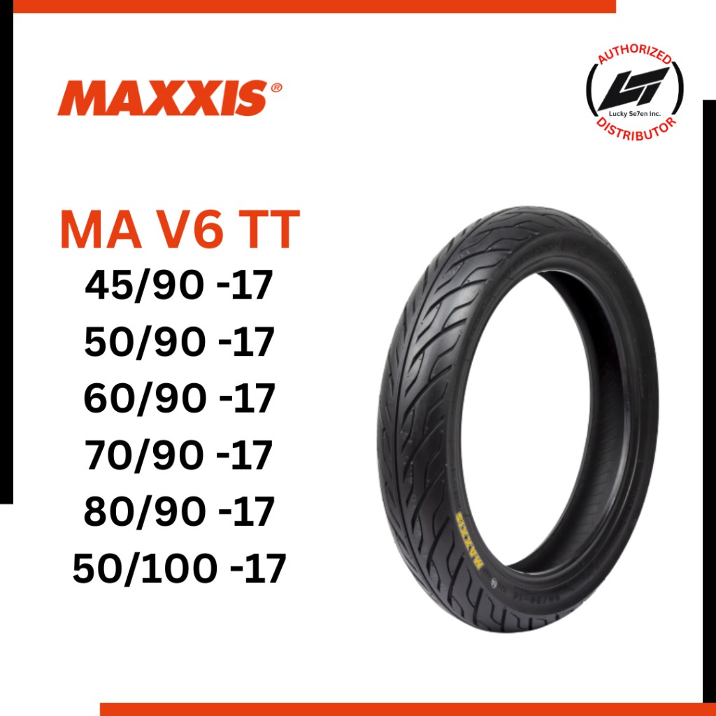 Maxxis MAV6 TT Motorcycle Tires Rim 17 | Shopee Philippines
