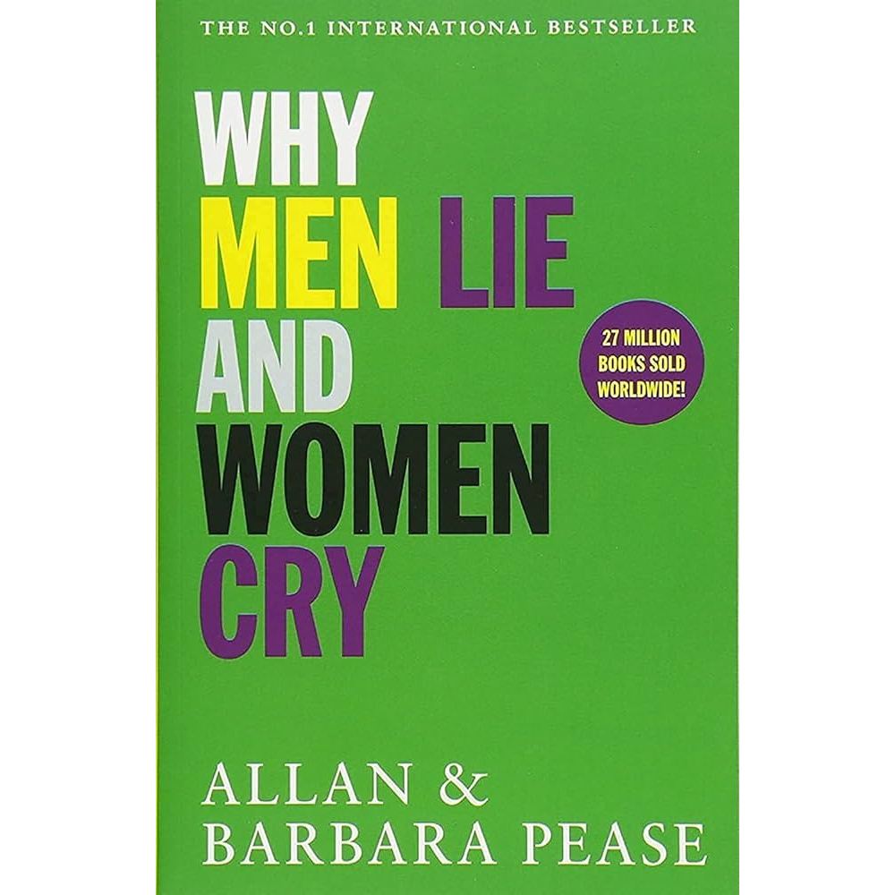 Why Men Lie & Women Cry by by Allan Pease and Barbara Pease | Shopee ...