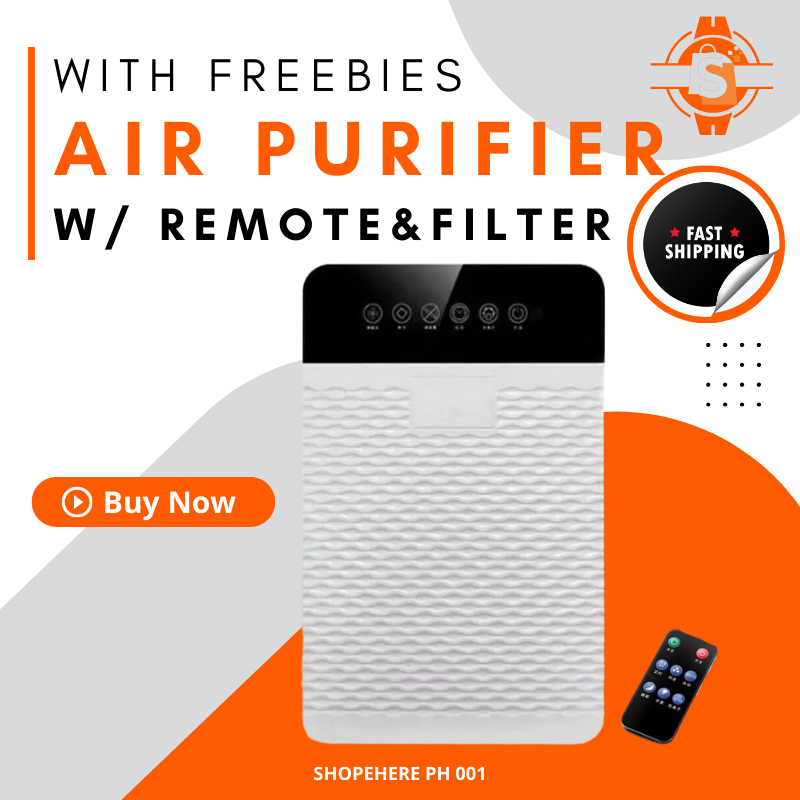 Air Purifier With Remote Control and Timer HEPA Filter Air Cleaner for ...