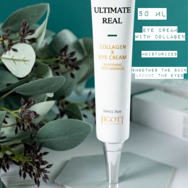 JIGOTT ULTIMATE REAL COLLAGEN EYE CREAM - 50ML | Shopee Philippines