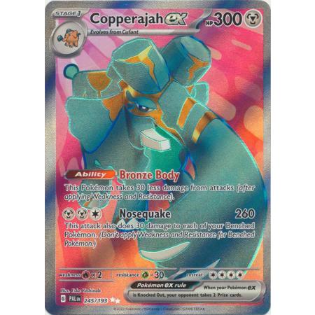 Copperajah ex - 245/193 - Full Art Secret Rare Scarlet & Violet: Paldea ...