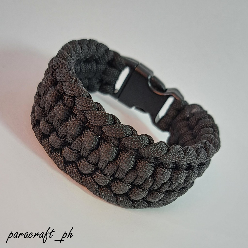 Zodiac Sign Themed Paracord Bracelet | Cancer (Classic Black) | with ...