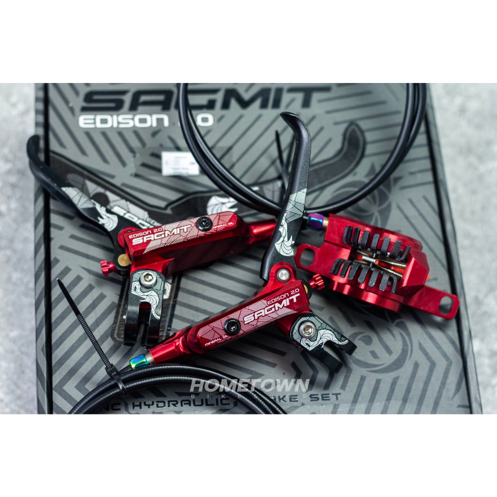 Sagmit Edison Hydraulic Brakeset 2.0 | Shopee Philippines