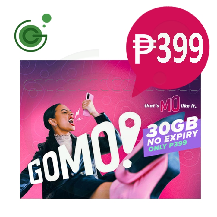 GOMO SIM 5G WITH 30GB DATA NO EXPIRY @P399 PER PC | Shopee Philippines