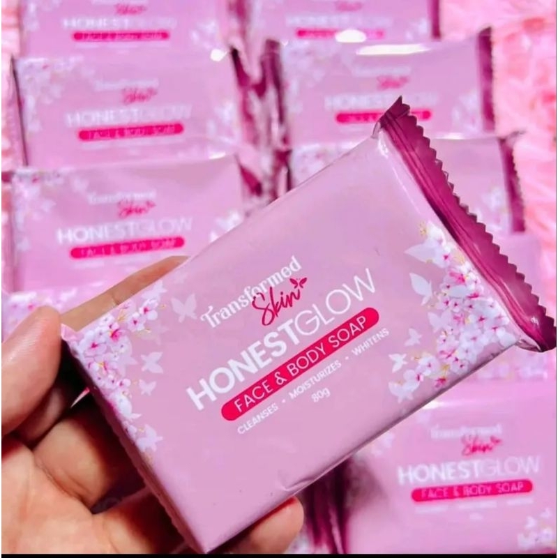 HONEST GLOW KOJIC PAPAYA SOAP (70G) GLASS SAKIN SOAP (80G) | Shopee ...