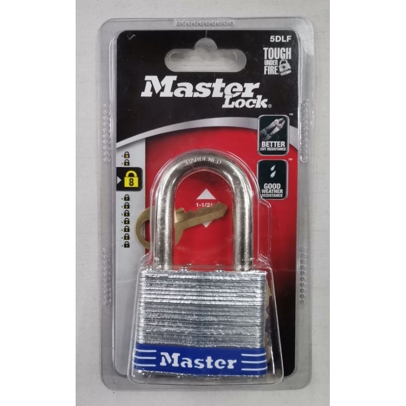 Master Lock Laminated Padlock Long Shackle 3-Lf / 5-Lf ( 40mm, 51mm ...