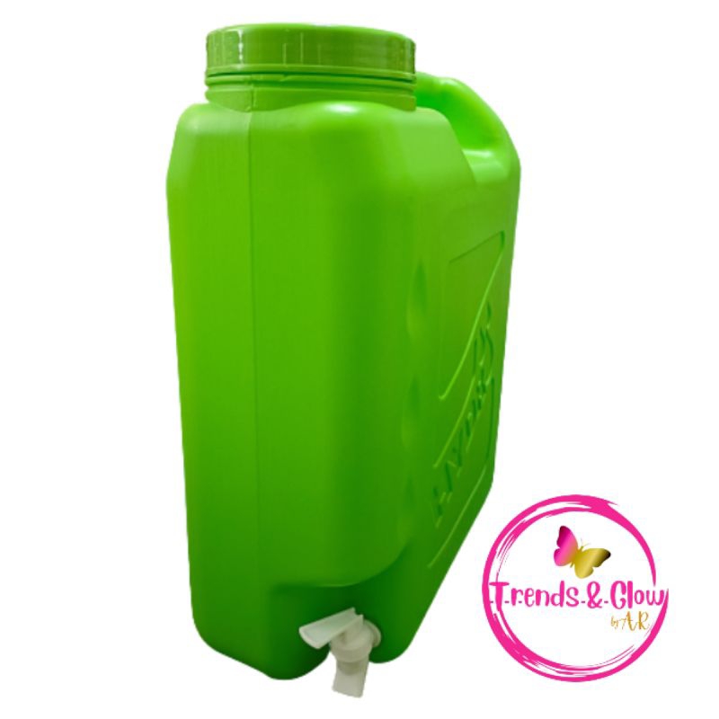Green Colored Water Gallon 20liters | Shopee Philippines
