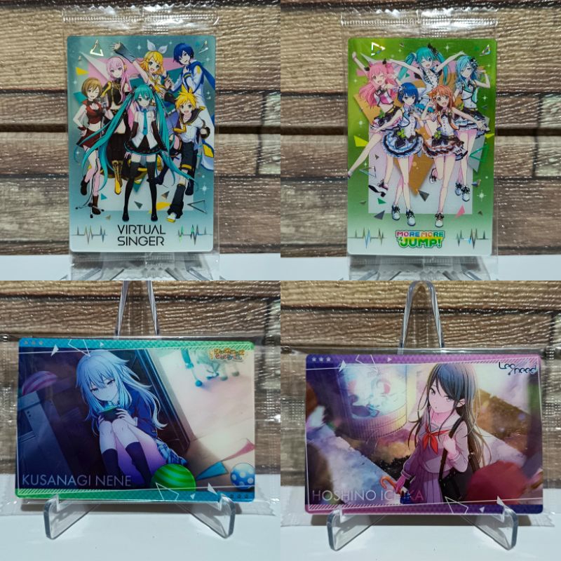 Bandai SEGA Project Sekai: Colorful Stage Wafer Cards (Sealed) | Shopee ...