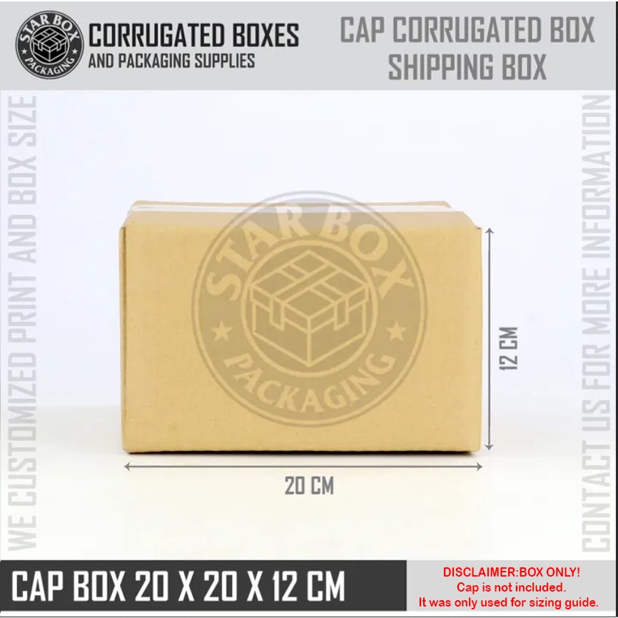 Starbox Snap Back Baseball Cap Box Corrugated Box Hat Cap Shipping Box ...