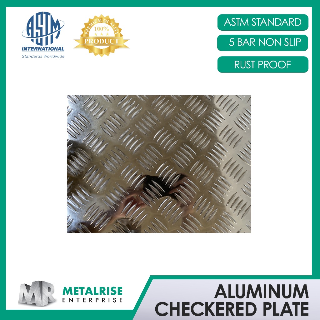 Aluminum Checkered Plate 3mm 290mm (11.4 inches) width x (different ...
