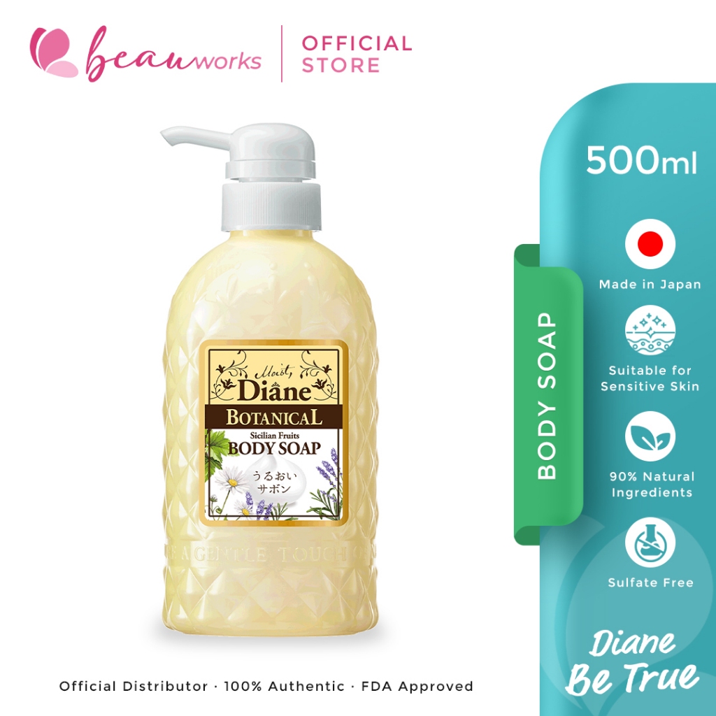 Moist Diane Botanical Body Soap - Sicilian Fruits | Shopee Philippines