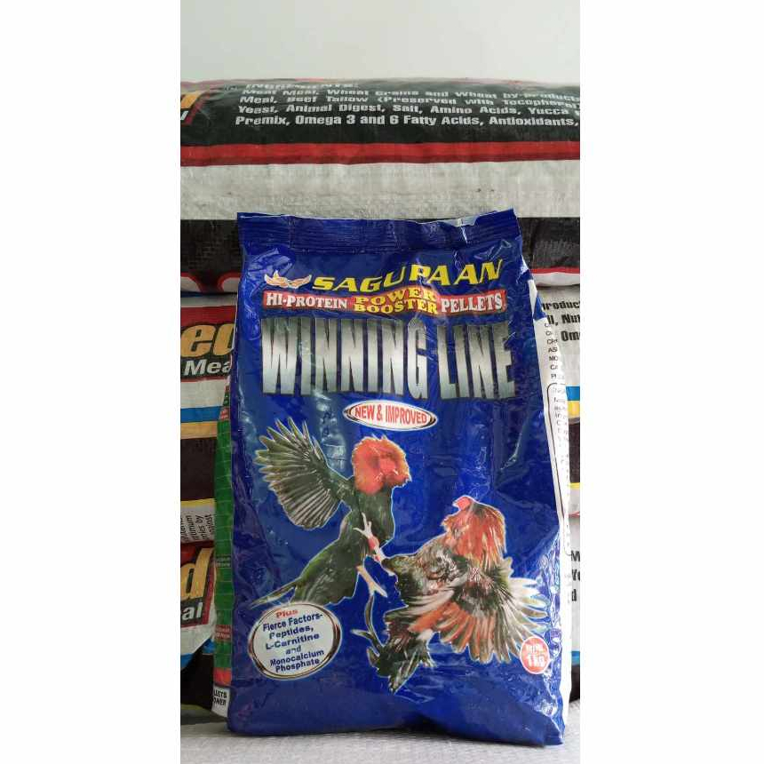 Winning Line by Sagupaan Hi-Protein Power Booster Pellets 1kg | Shopee ...