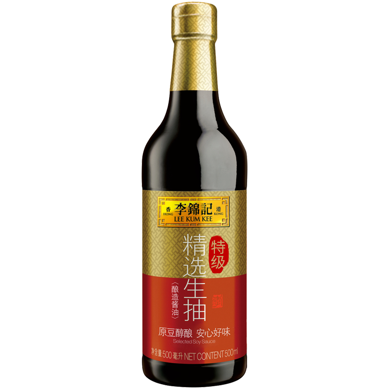 Lee Kum Kee Selected Light Soy Sauce 500mL | Shopee Philippines