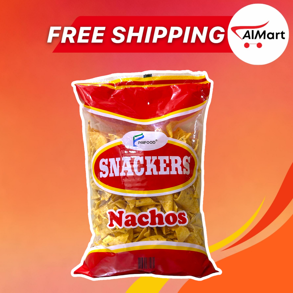 SNACKERS NACHOS PLAIN (500 GRAMS) | Shopee Philippines