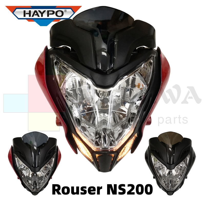Haypo Kawasaki Rouser NS200 Headlight Cowling Motorcycle Rouser 200NS ...