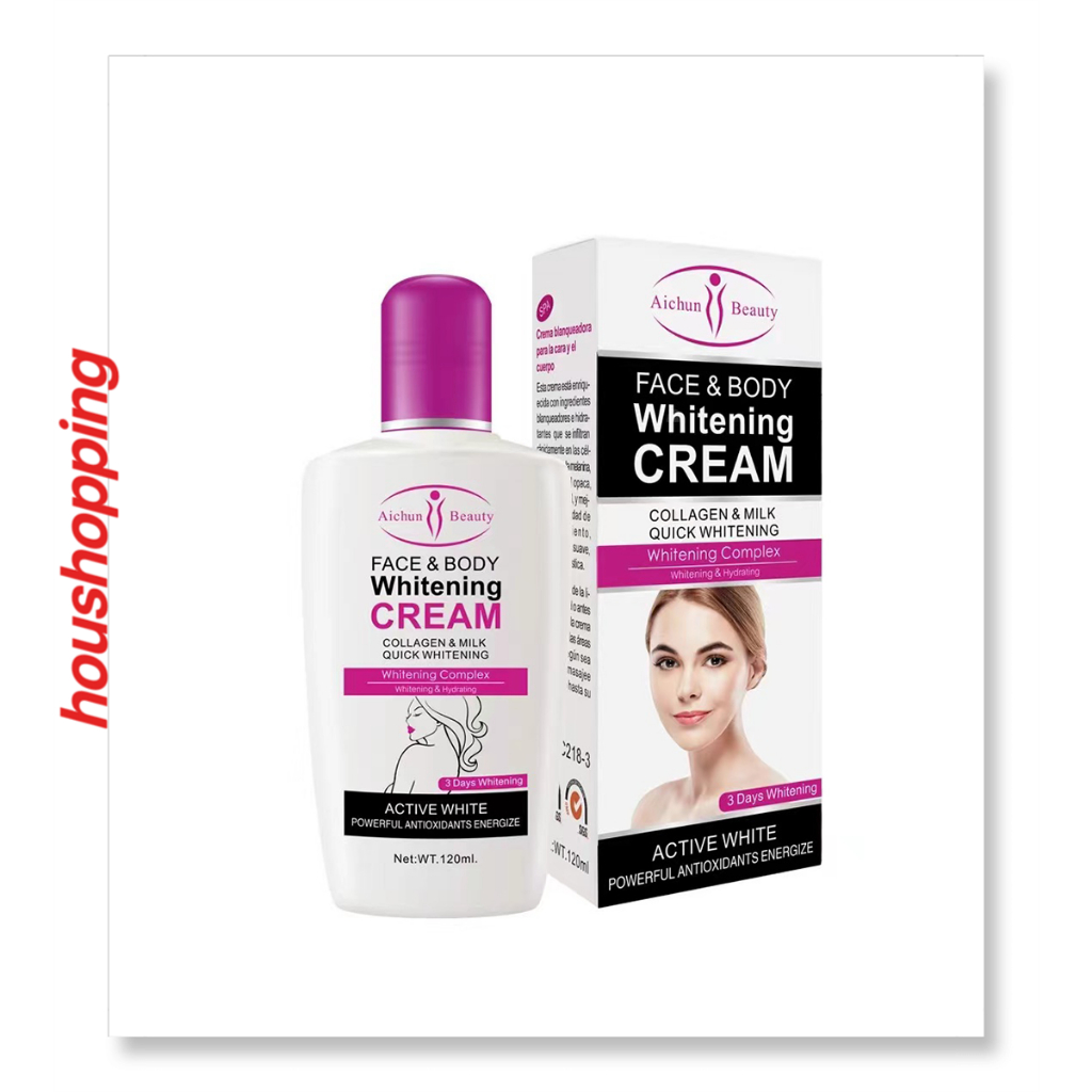 Face And Body Whitening Cream Active White Powerful Antioxidants ...