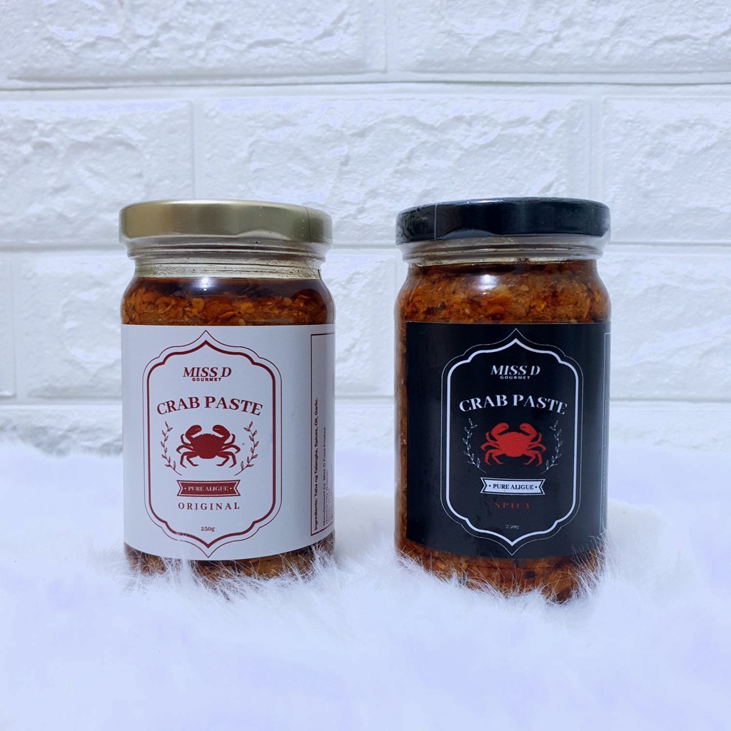 Crab paste original and spicy miss D | Shopee Philippines