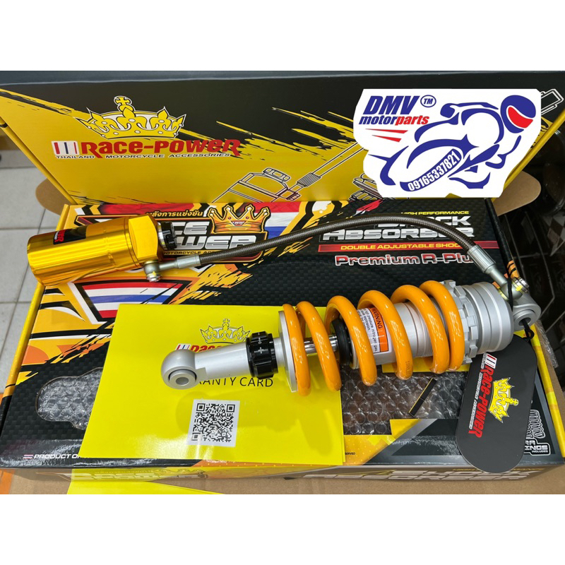 Race Power Shock 285mm Adjustable Rebound with Canister for RAIDER 150 ...