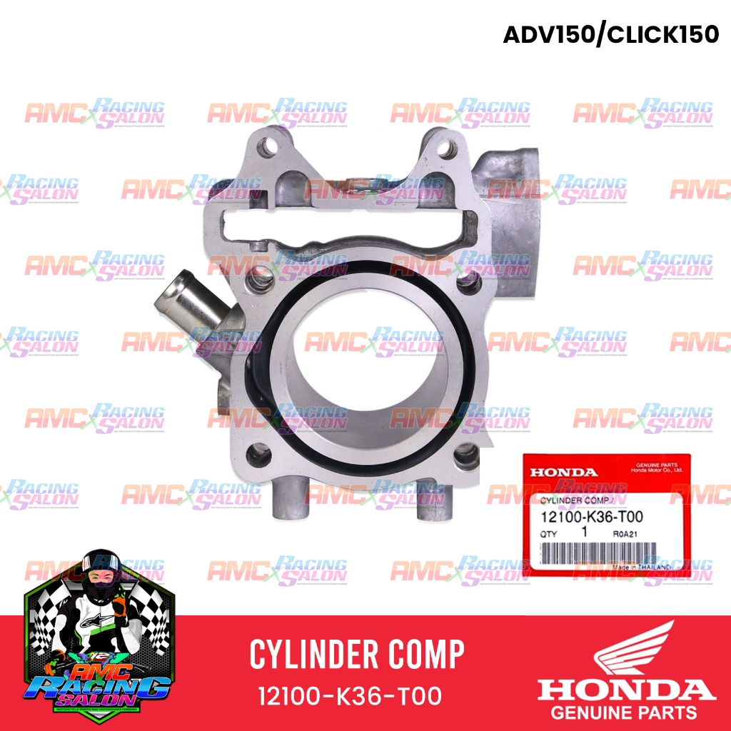 HONDA GENUINE CYLINDER COMP - 12100-K36-T00 - Click150 / ADV150 ...