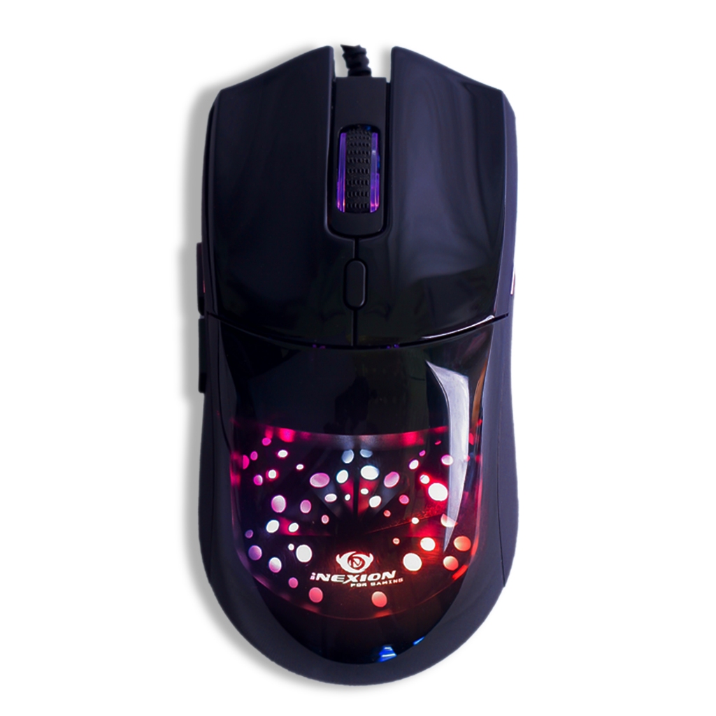 Nexion GM912 New Design RGB 7D Gaming Mouse Six Stage Dpi Polling Rate ...