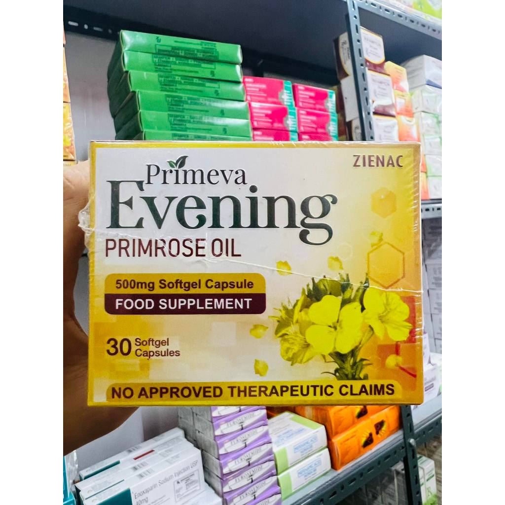 PRIMEVA EVENING PRIMROSE OIL 500MG | Shopee Philippines