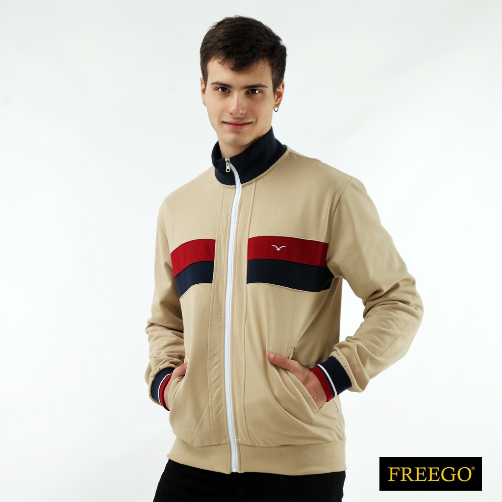 Freego Mens Terry Jacket W/O Hood GMT07-0009 | Shopee Philippines