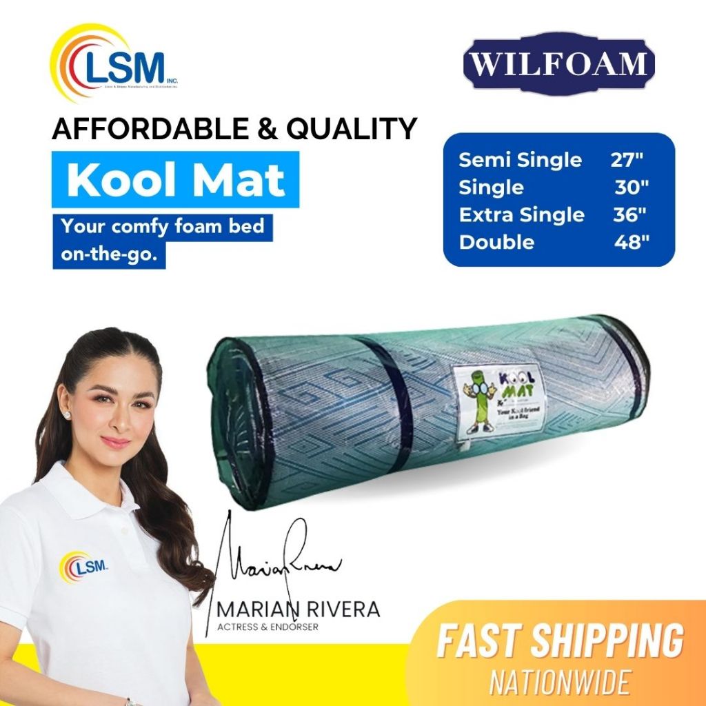 LSM KOOL MAT - PORTABLE BED / FOAM | Shopee Philippines